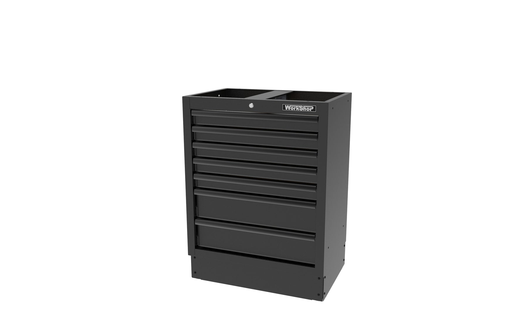 Arredo Officina Workshopitaly MPS 11 inox 2,04 mt. Total Black